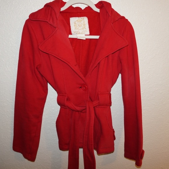 Wet Seal | Jackets & Coats | Wet Seal Red Coat | Poshmark